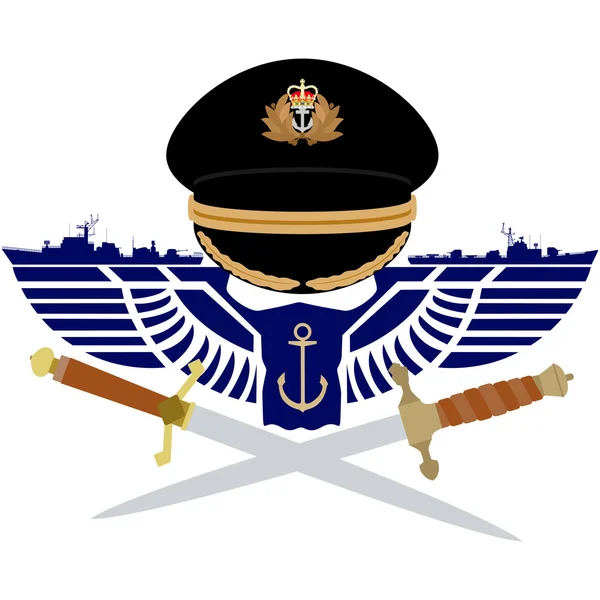 Navy badge Vector Art Stock Images | Depositphotos