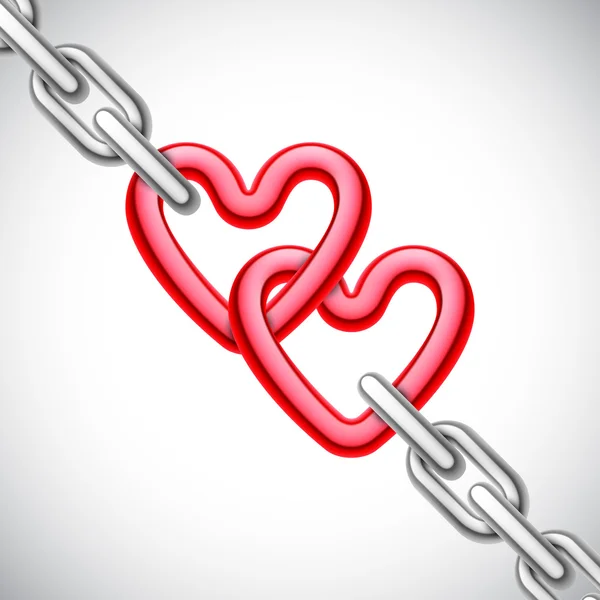 Chain with heart — Stock Photo © vasabii777 #12568344