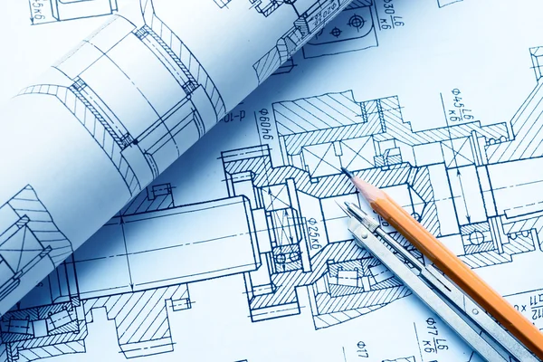 Industrial drawing Stock Photo by ©scorpp 55487437