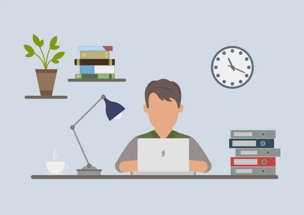 Silueta del programador Imágenes Vectoriales, Gráfico Vectorial de ...