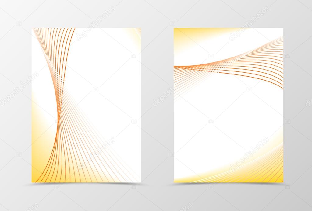 Smooth flyer template design Stock Vector Image by ©Denchik #114373012