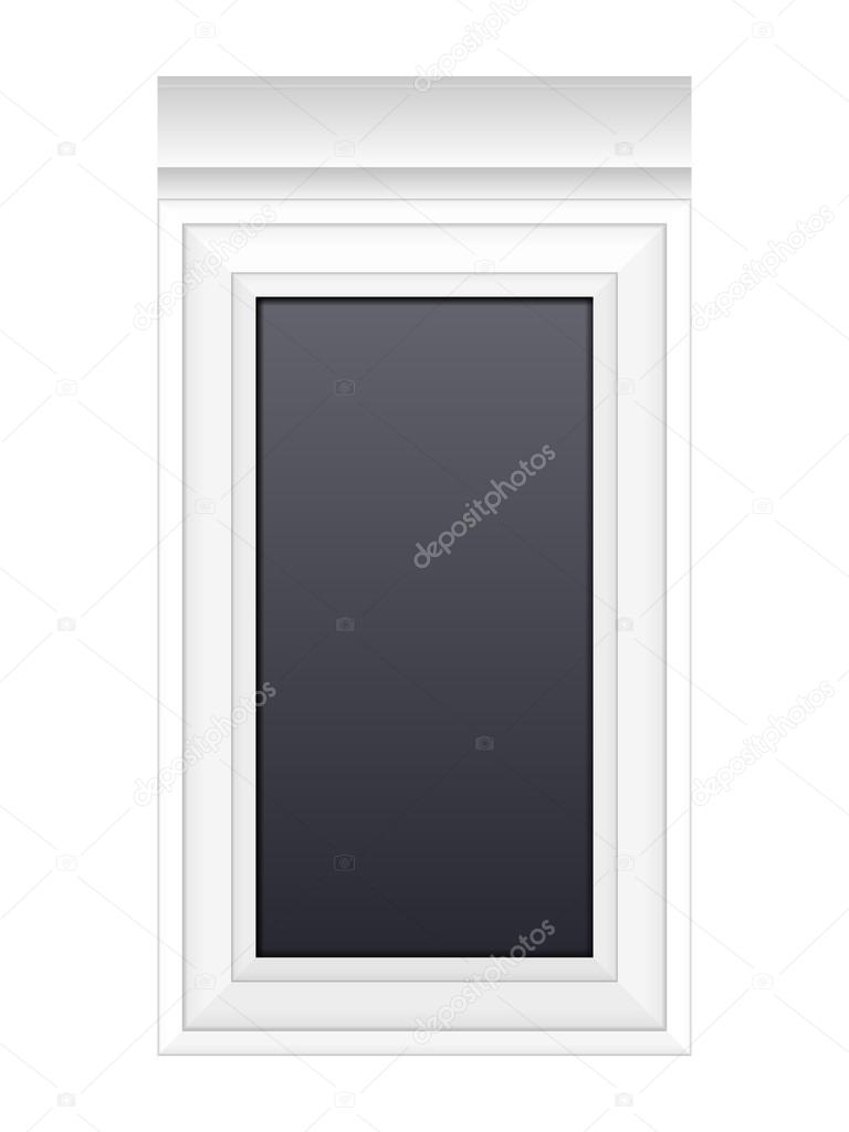 Window on white Stock Vector Image by ©julydfg #110425220