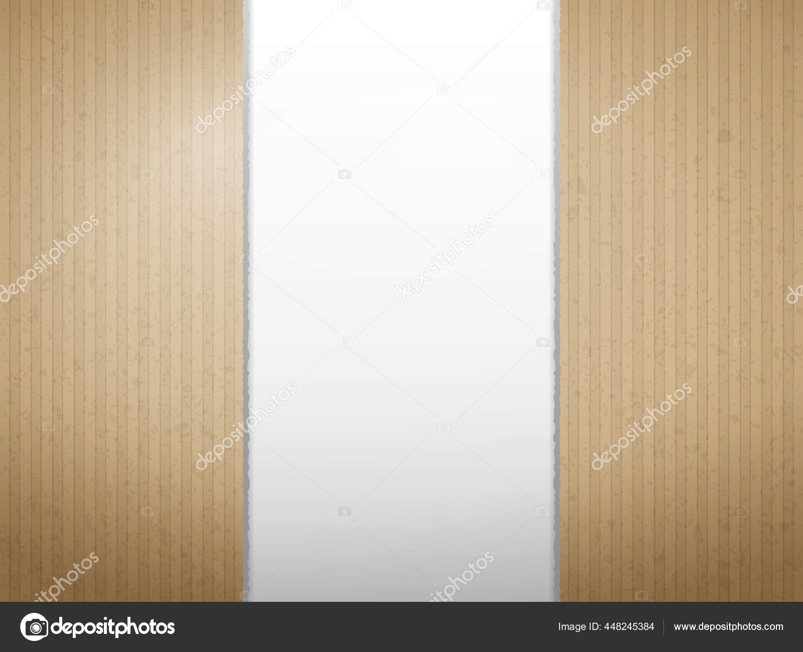 Tekstur Kertas Karton Robek Untuk Latar Belakang Ilustrasi Vektor ...