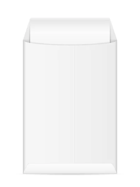 Envelope White Background Vector Illustration Stock Vector by ©julydfg ...