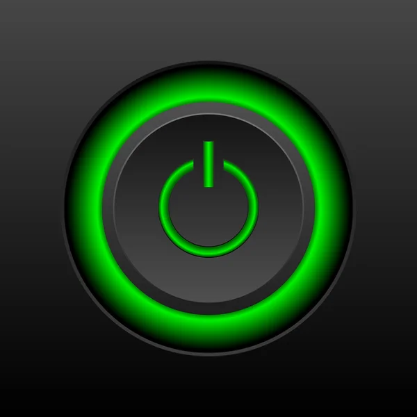 Blue neon power button — Stock Vector © master3d #35623443 Blue neon power button — Stock Vector © master3d #35623443