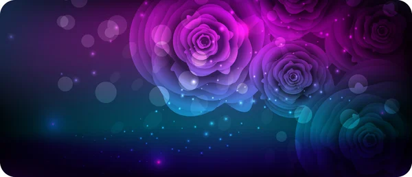 Floral corner in pink color — Stock Vector © artlana #8529954