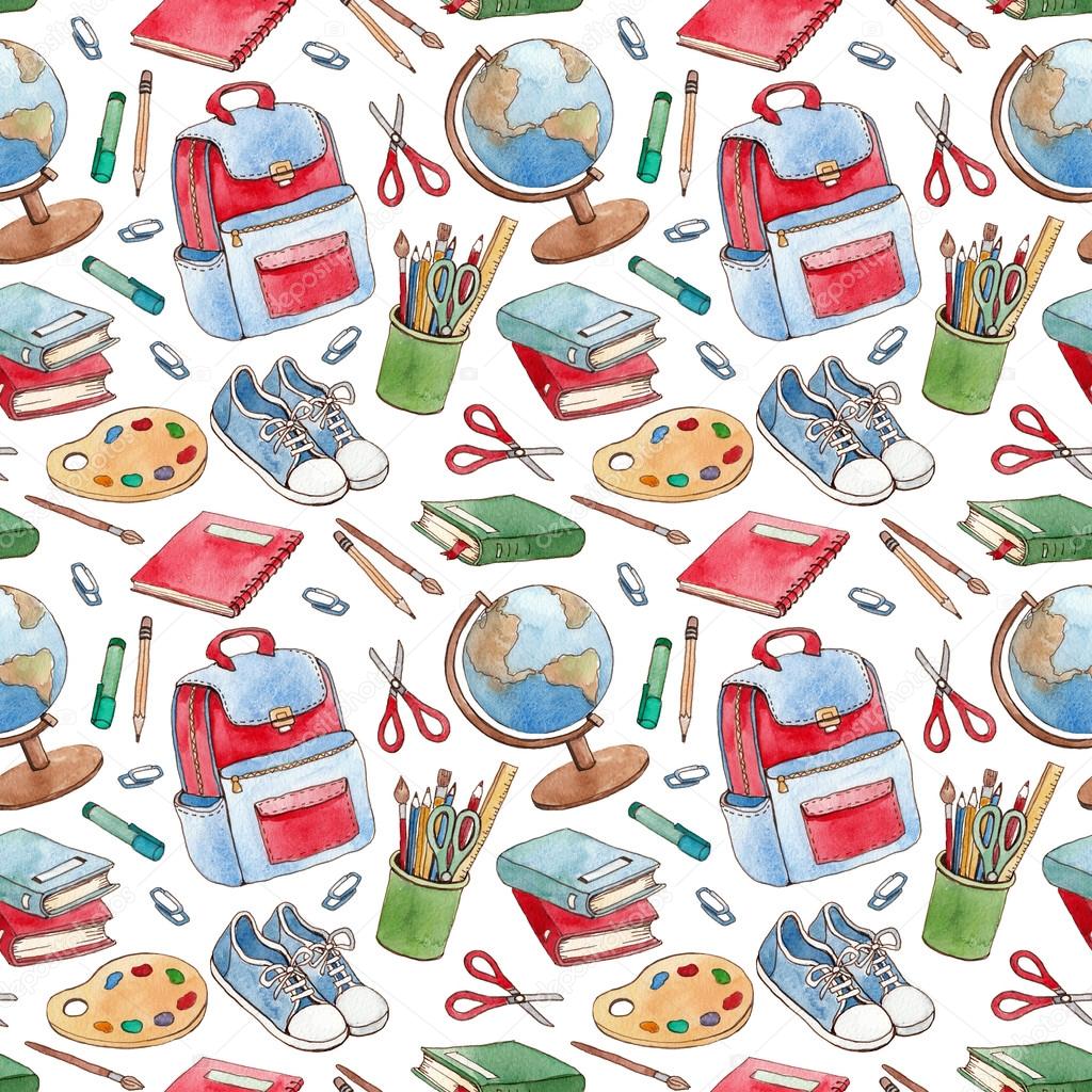 Back to school pattern — Stock Photo © Sashsmir #59831339