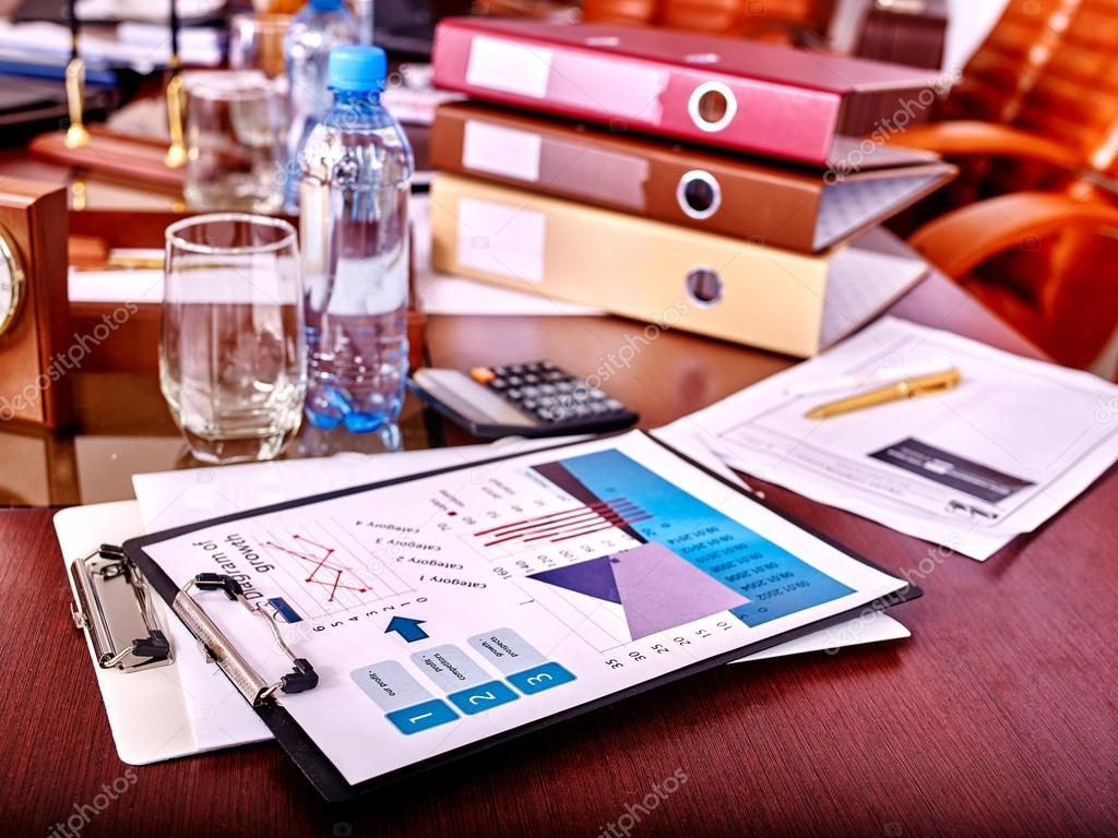 Business still life on table. — Stock Photo © poznyakov #101861044