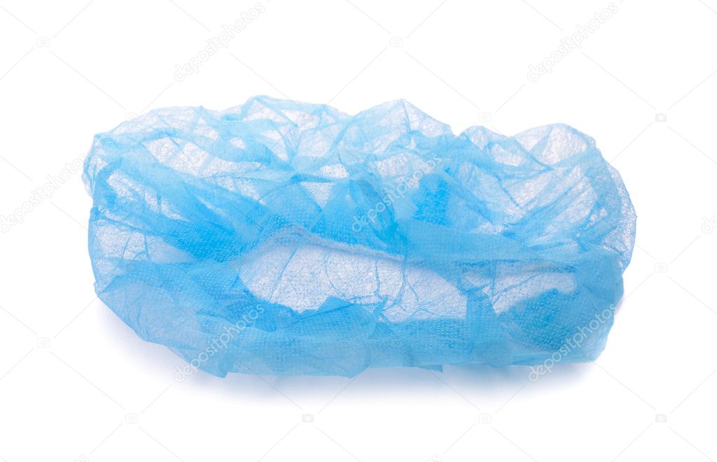 Blue medical disposable cap Stock Photo by ©coprid 102922496