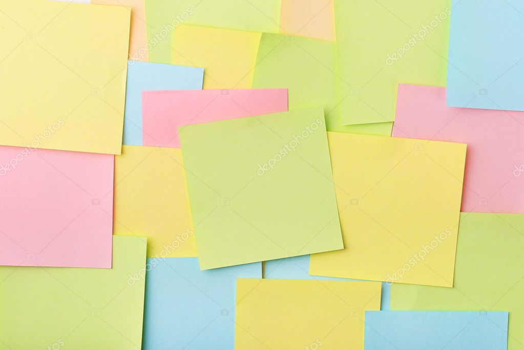 Post it notes Stock Photo by ©coprid 71245889