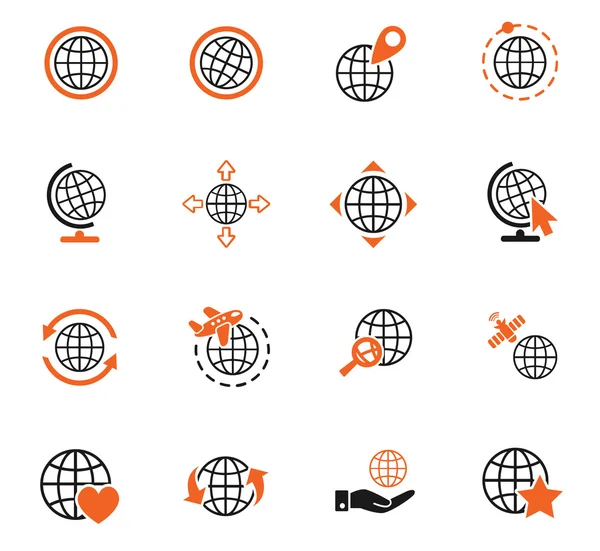 Globes icon set Stock Vector Image by ©ayax55 #112835998