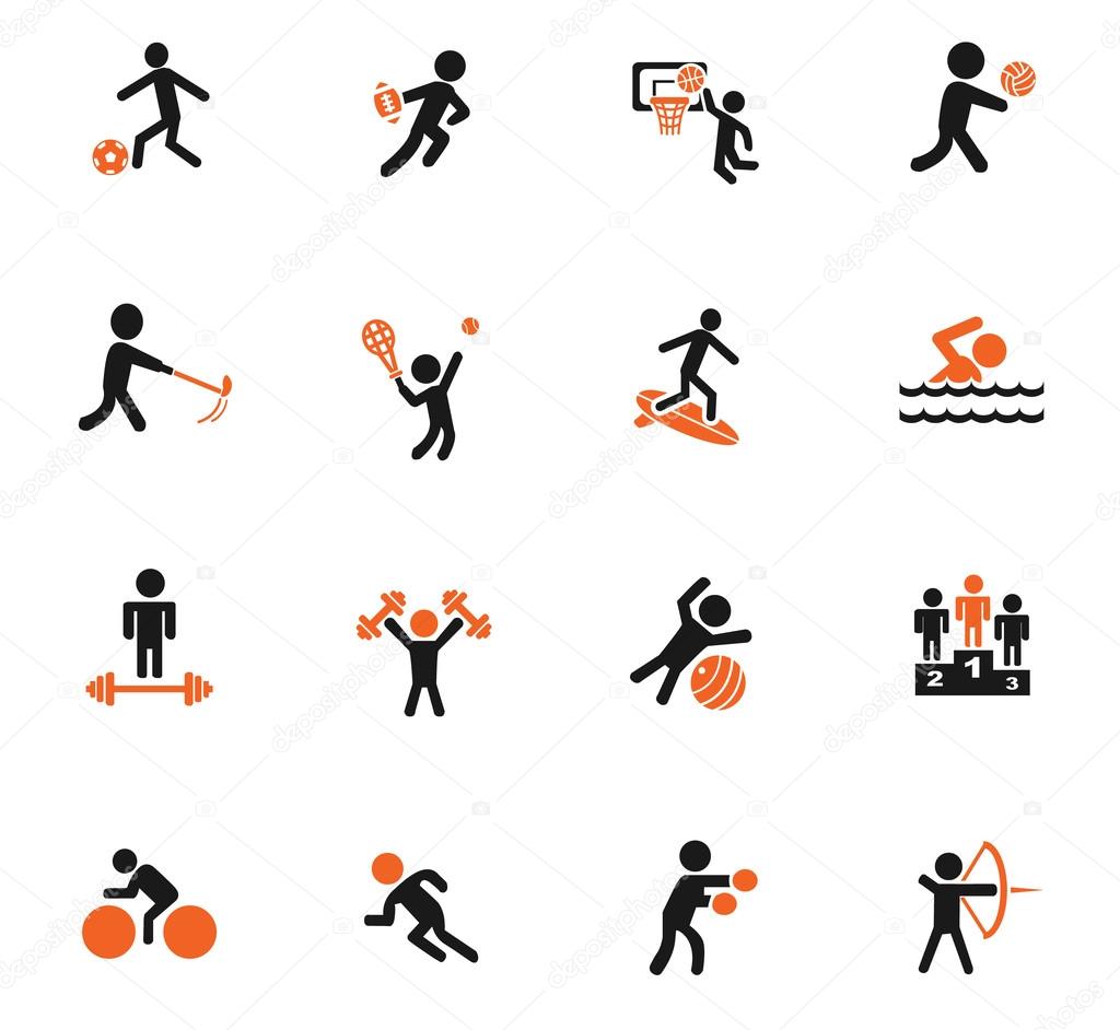 Sport icon set Stock Vector Image by ©ayax55 #112837852