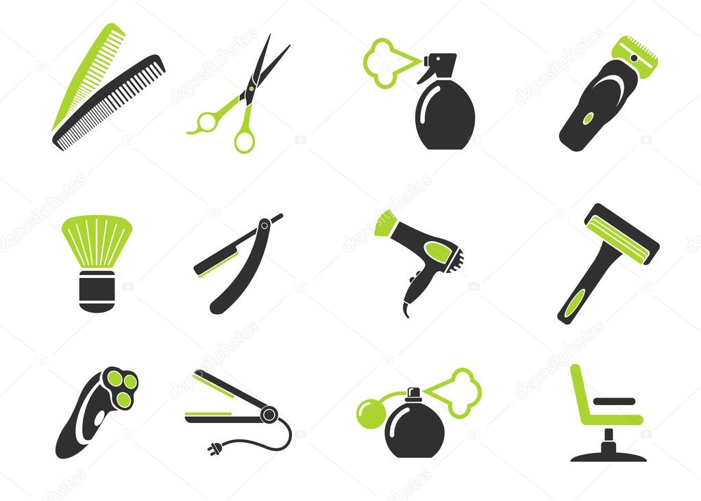 Barbería símbolos Vector de Stock de ©ayax55 76544293