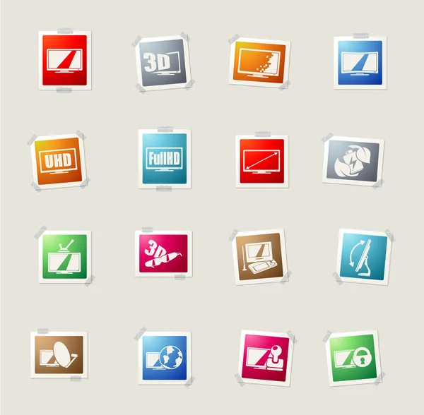 Vector TV features and specifications Stock Vector Image by ©ayax55 ...