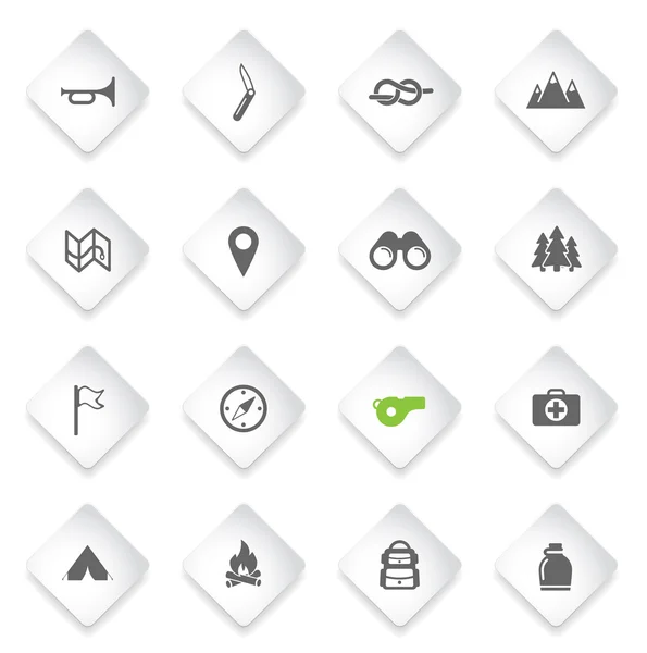 Boy scout simply icons Stock Vector by ©ayax55 88647476