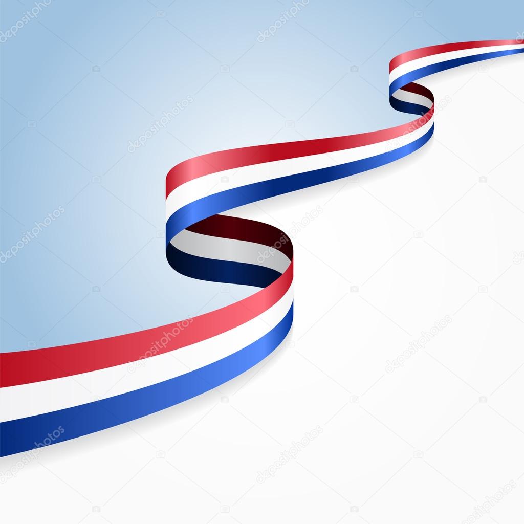 Dutch flag background. Vector illustration. Stock Vector Image by ...