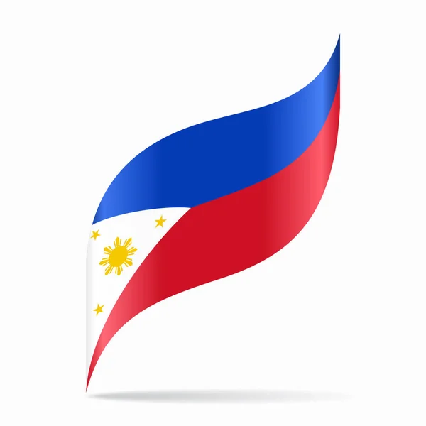 Philippines wavy flag background. Vector illustration. Stock Vector ... Philippines wavy flag background. Vector illustration. Stock Vector ...