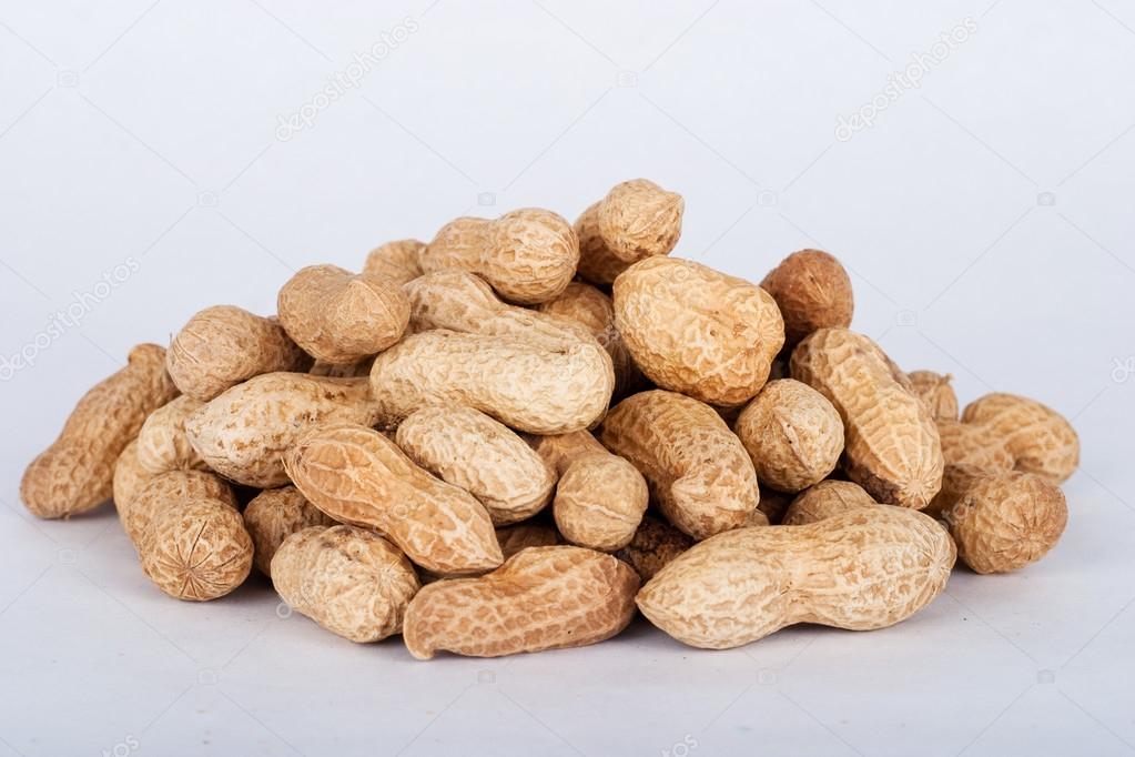 Peanuts in shell — Stock Photo © khvost #68764021