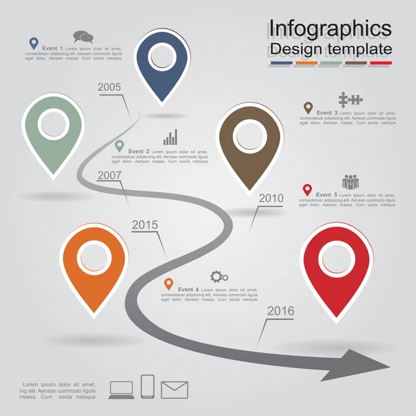 100,000 Infographic path Vector Images | Depositphotos