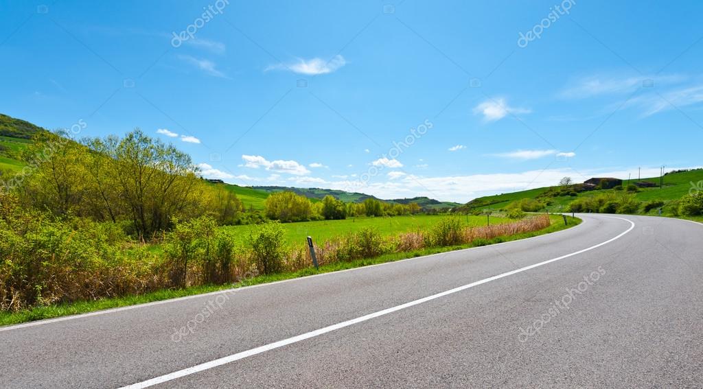 The Asphalt Road Stock Photo by ©ggkuna 90328326