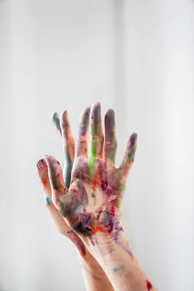 Paint hands Stock Photos, Royalty Free Paint hands Images | Depositphotos®