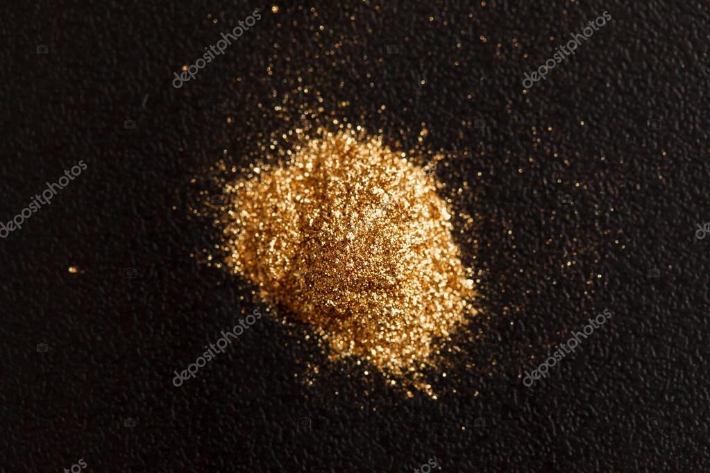 Pile of gold powder Stock Photo by ©Shebeko 106520434