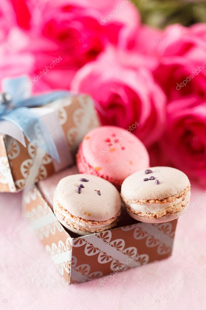 Sweet present in a box Stock Photo by ©Shebeko 108640970