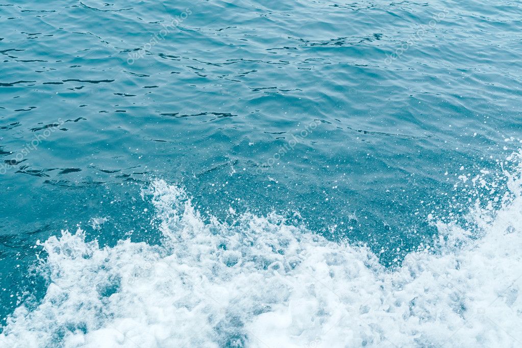 Blue sea waves Stock Photo by ©Shebeko 113762478
