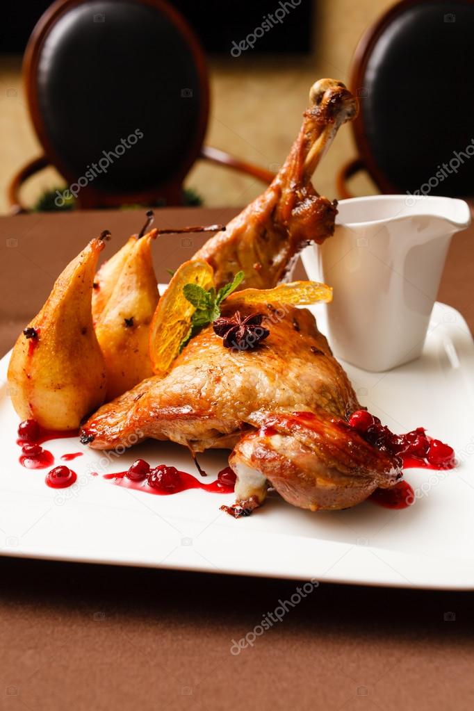 Roasted turkey closeup — Stock Photo © Shebeko #60562117