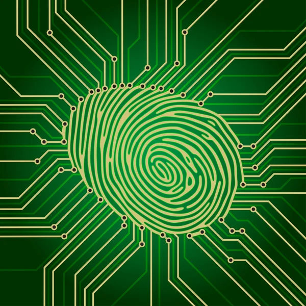 Green fingerprint vector — Stock Vector © JoeArt #6185599 Green fingerprint vector — Stock Vector © JoeArt #6185599