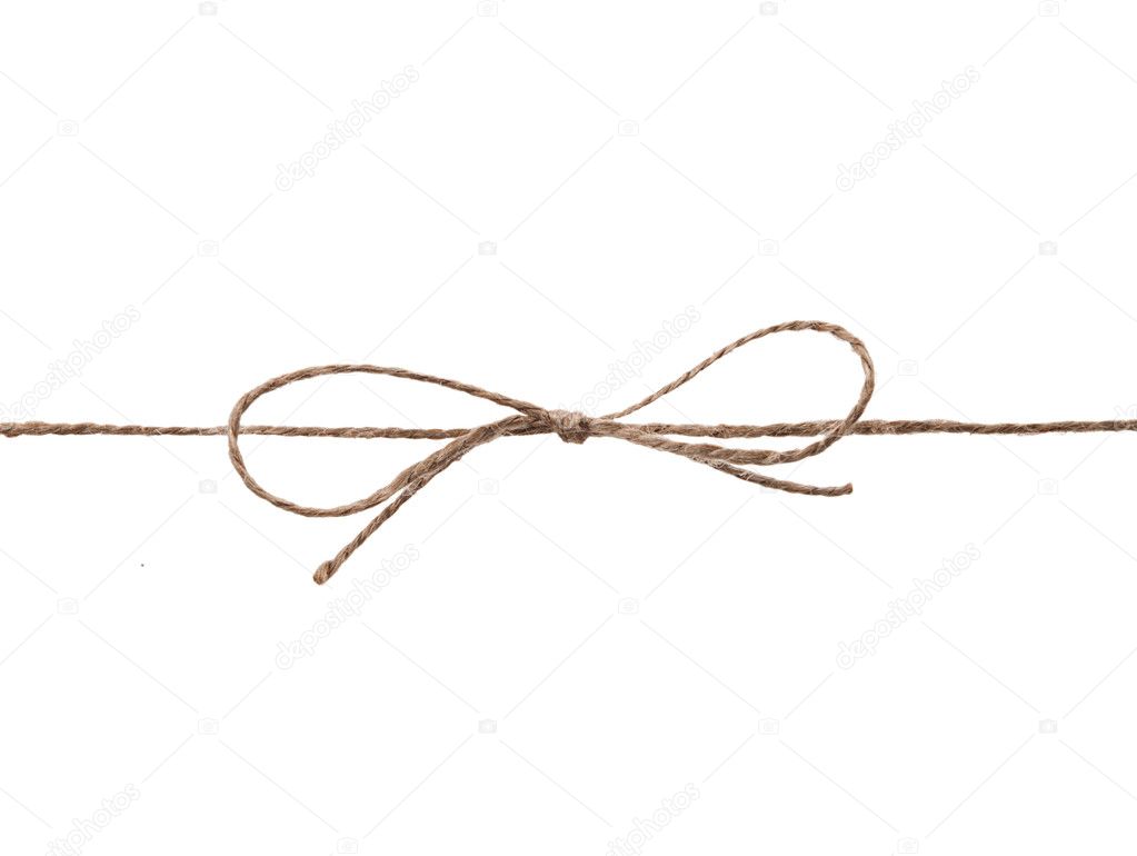 Rope and bow — Stock Photo © Timmary #61850697