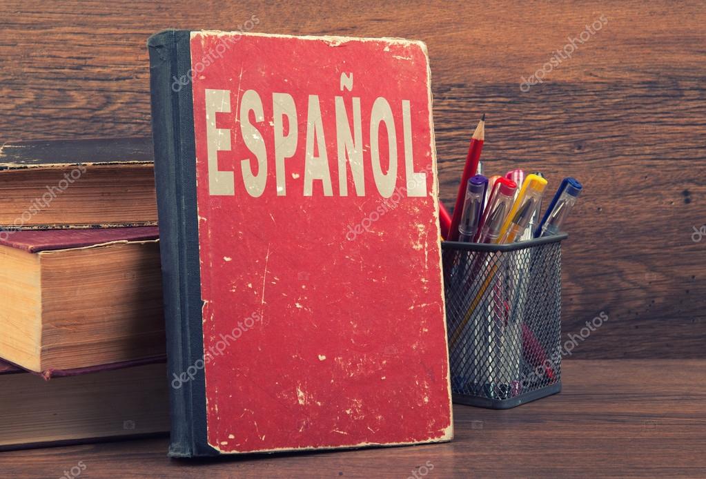 Learn spanish concept Stock Photo by ©spaxiax 107013136