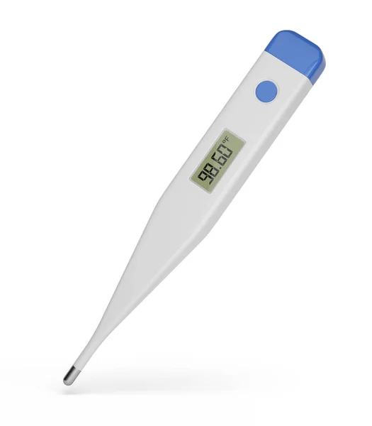 Electronic Medical Thermometer Measuring Human Body Themperature Fever ...