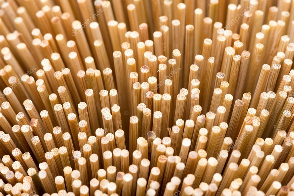 Kitchen Utensils, Pile of Bamboo Sticks or Wooden Skewers Used t ...