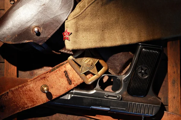 Soviet Military Officer Equipment - Stock Image - Everypixel