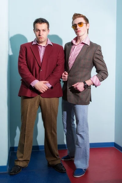 two guys. portraits - Stock Image - Everypixel