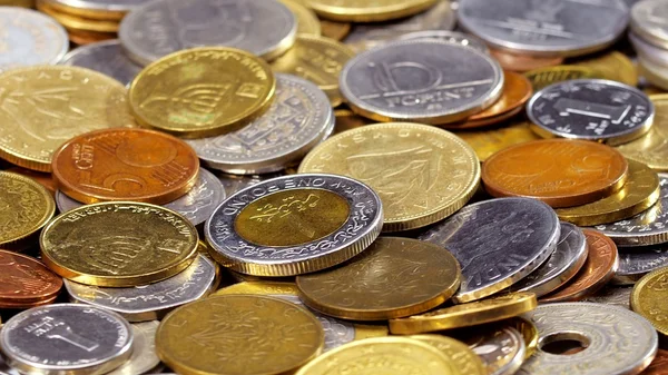 Many different coins set — Stock Photo © MrHamster #113545768