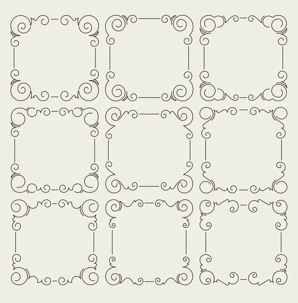 Decorative text frames — Stock Vector © Den.Barbulat #15711539