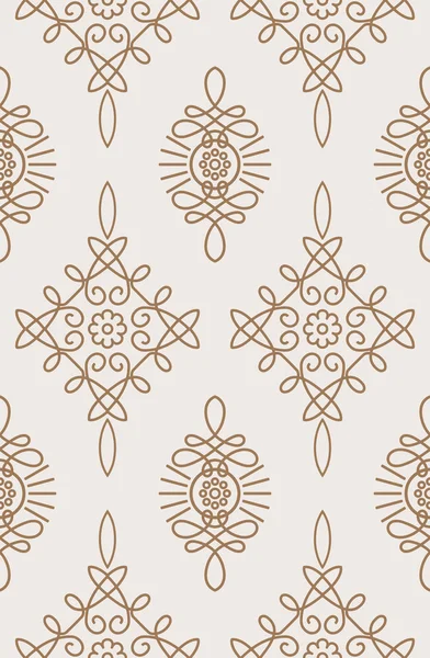 Rich decorated calligraphic seamless pattern — Stock Vector ...