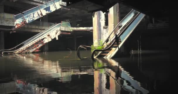 Flood disaster background. ⬇ Video by © sergwsq Stock Footage #75248889