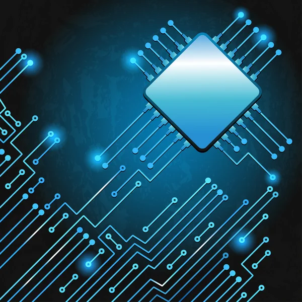 Drawing modern electronic circuit Stock Vector Image by ©Marisha #54875729