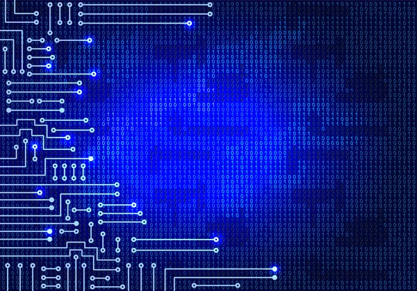 Digital one zero Vector Art Stock Images | Depositphotos