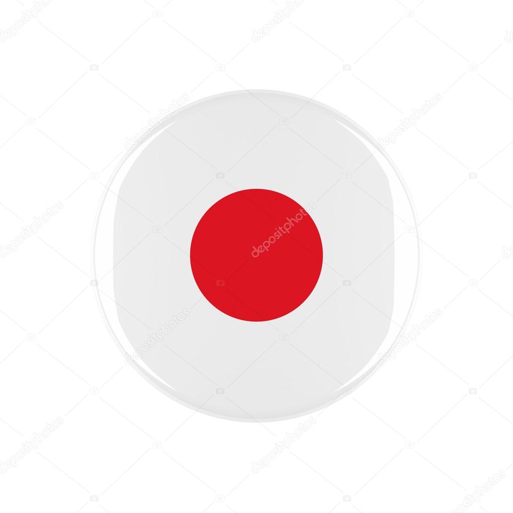 Japan 3d button — Stock Photo © jukai5 #121665144