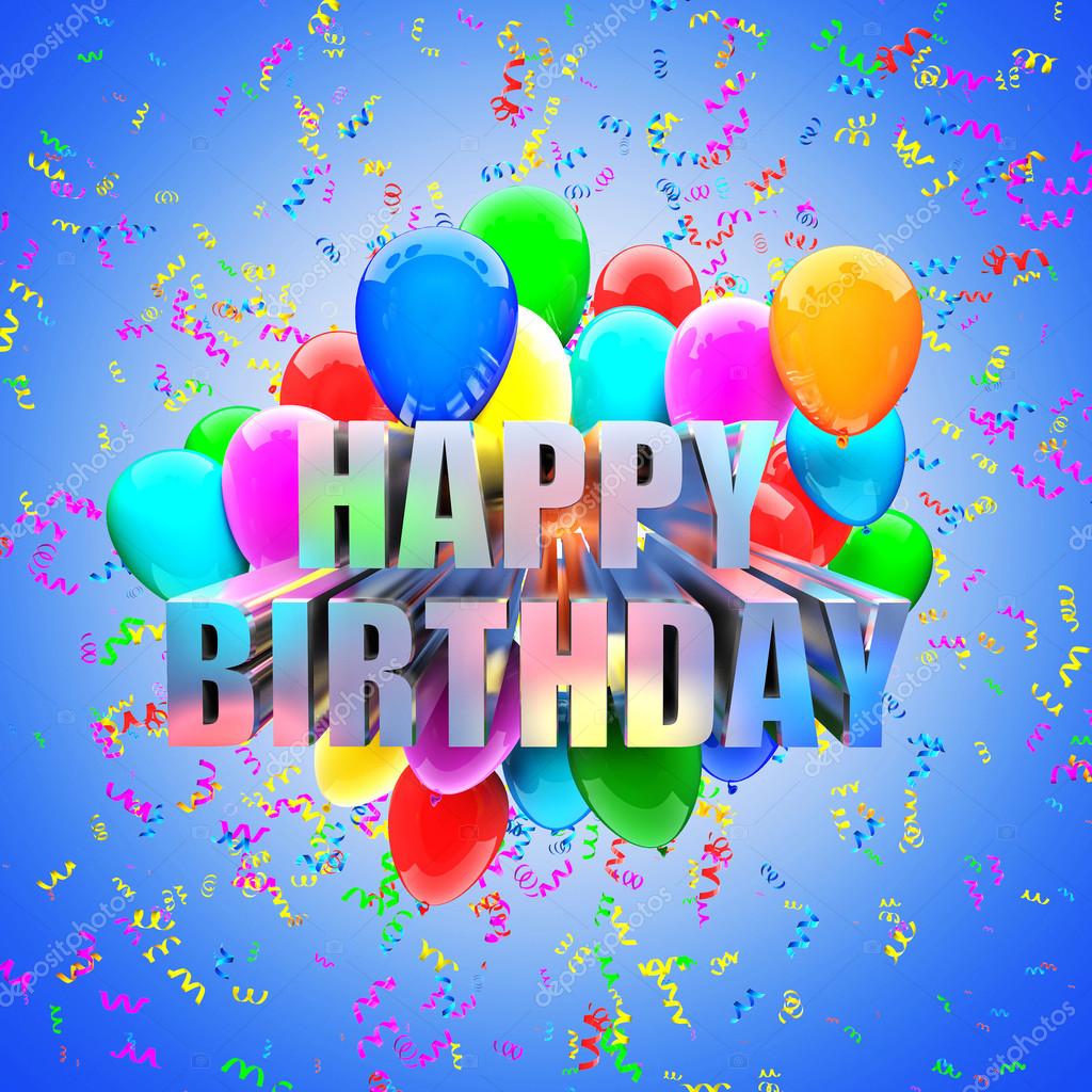 Születésnapi lufik — Stock Fotó © jukai5 #63374753
