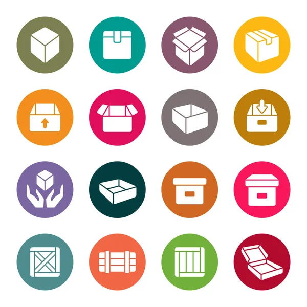 28,624,188 Boxes icons Vector Images | Depositphotos