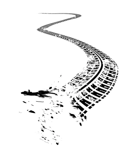 Tire tracks Stock Vector Image by ©mpavlov #5283129