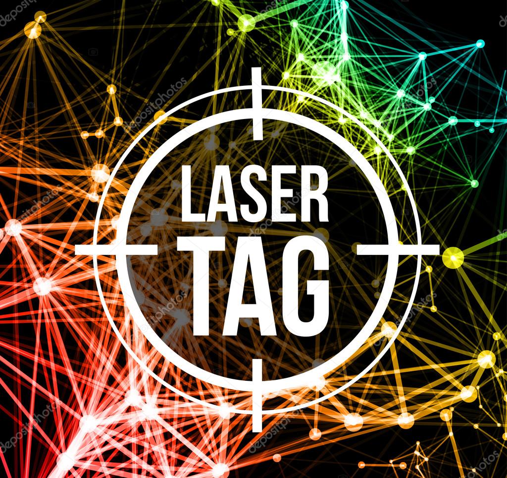 Laser tag with target Stock Vector Image by ©mpavlov #120212916