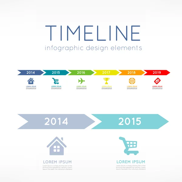 Timeline Infographic Design Inspiration