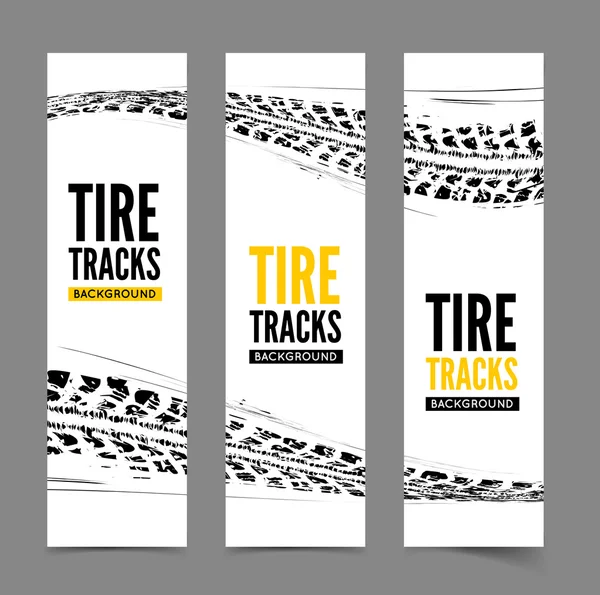 Tire tracks background Stock Vector Image by ©mpavlov #76450659