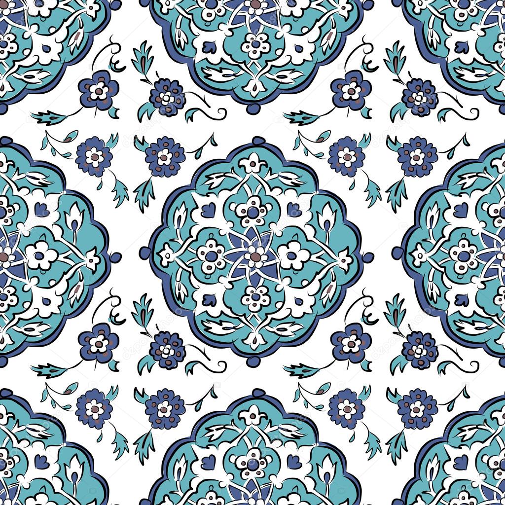 Abstract turkish pattern for your design Stock Vector Image by ...